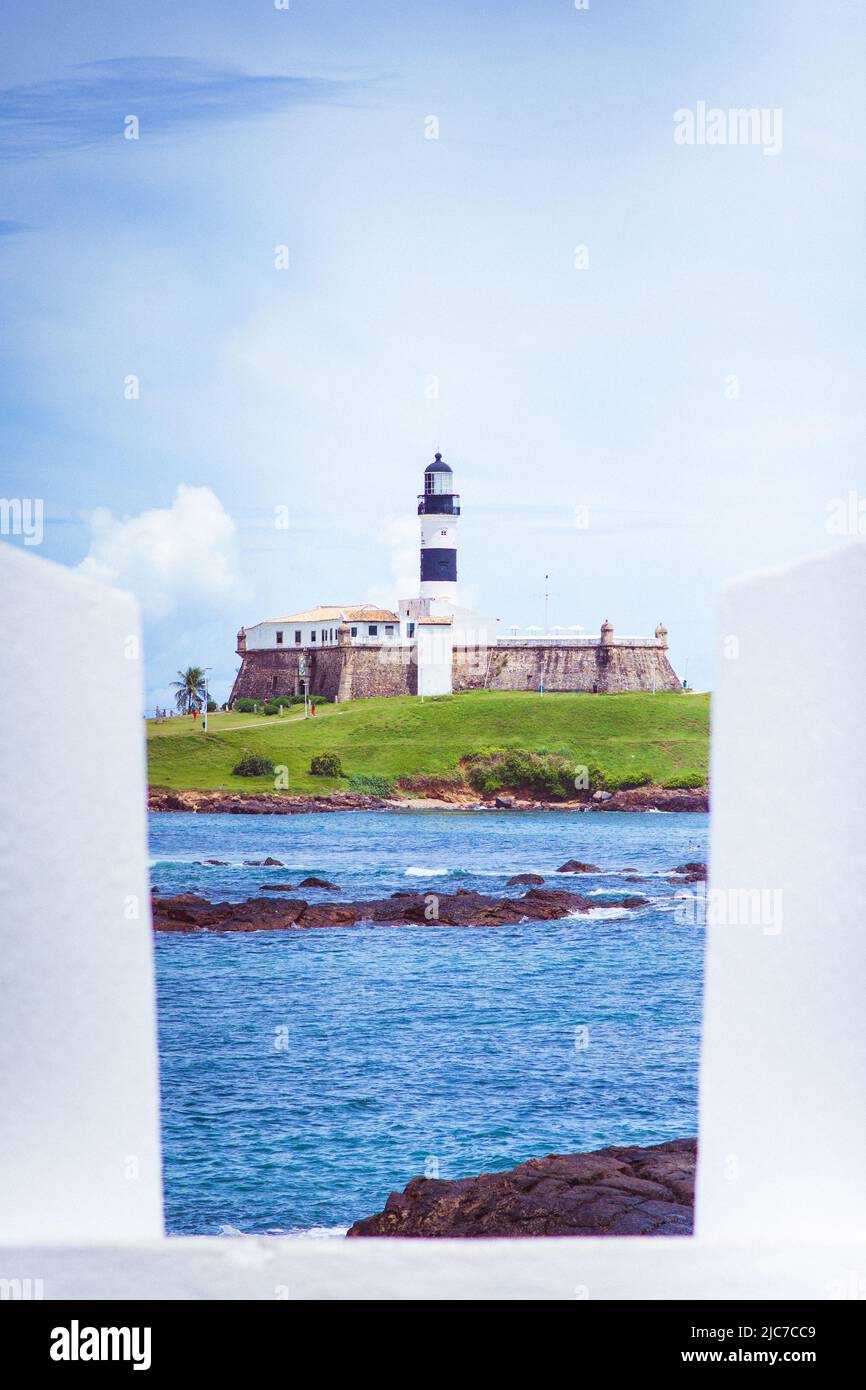 Barra Lighthouse - Santo Antônio da Barra Fort - Salvador de Bahia ...