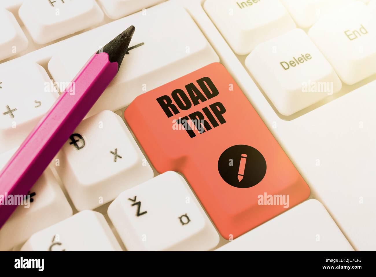 Text sign showing Road Trip. Internet Concept Roaming around places ...