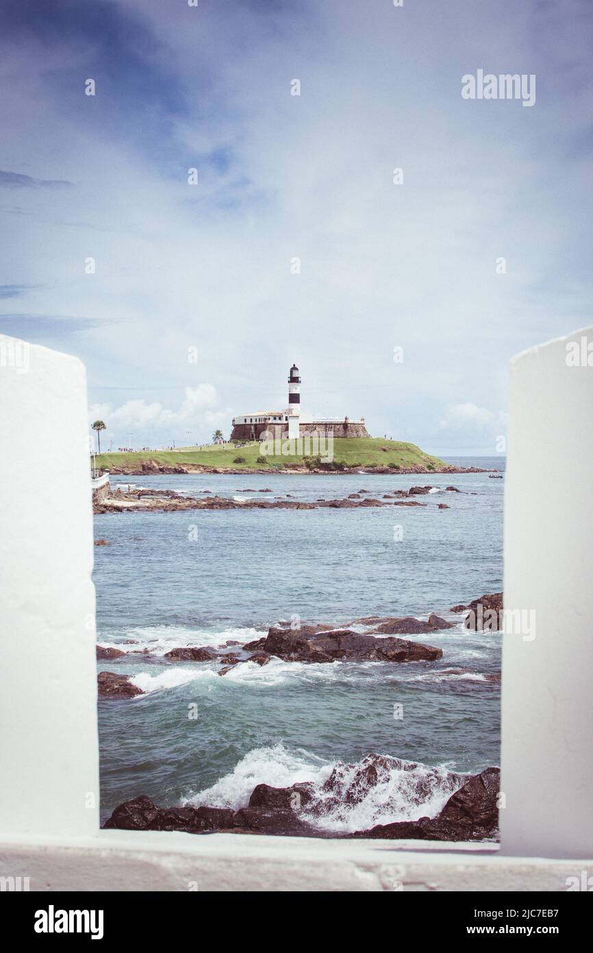 Barra Lighthouse - Santo Antônio da Barra Fort - Salvador de Bahia ...