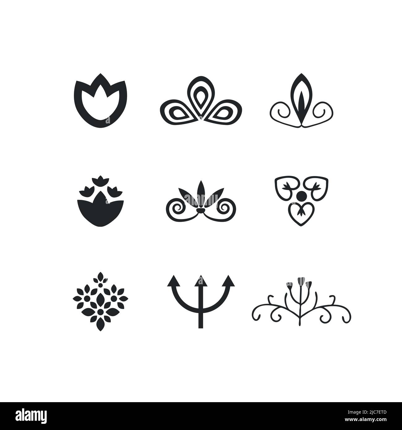 Isolated elements set vector collection Stock Vector Image & Art - Alamy