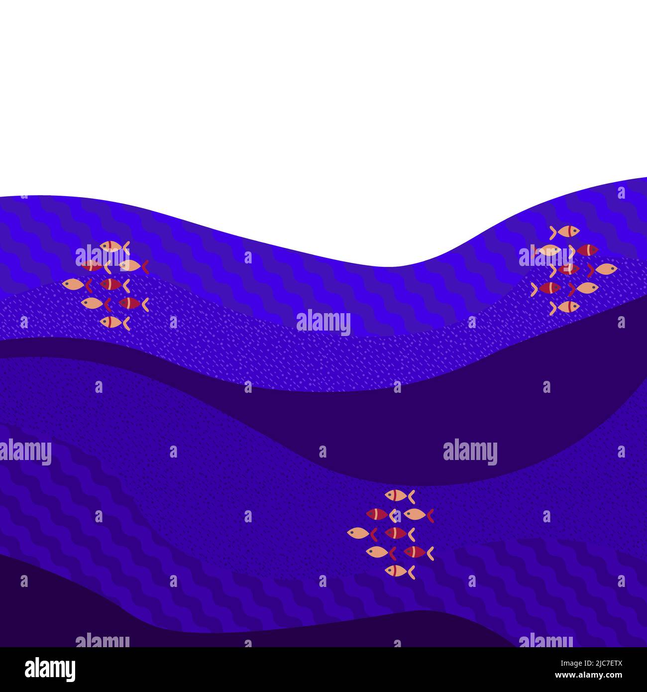Underwater vector simple vector illustration Stock Vector Image & Art ...