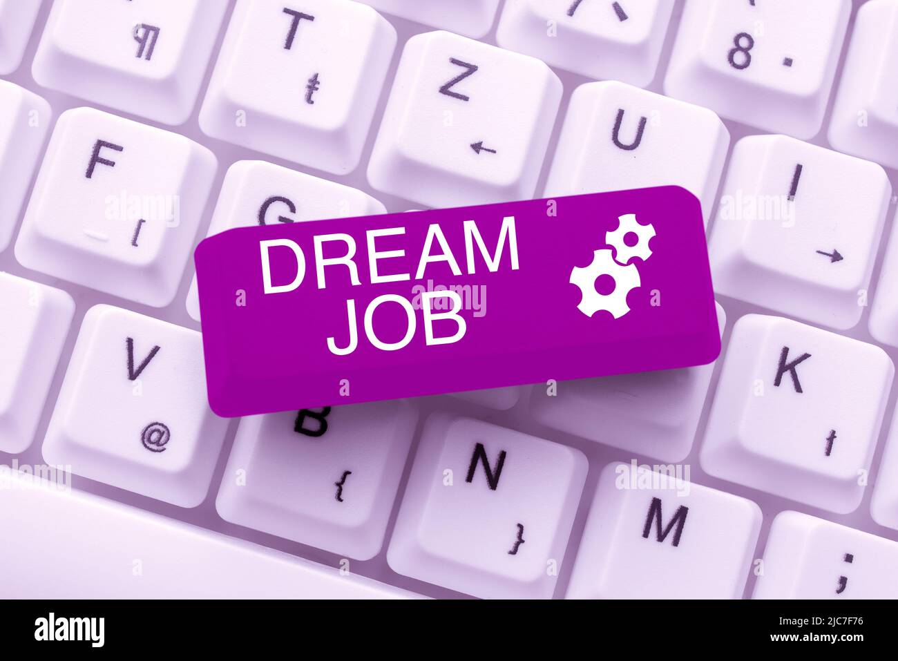 Text caption presenting Dream Job. Internet Concept An act that is paid ...