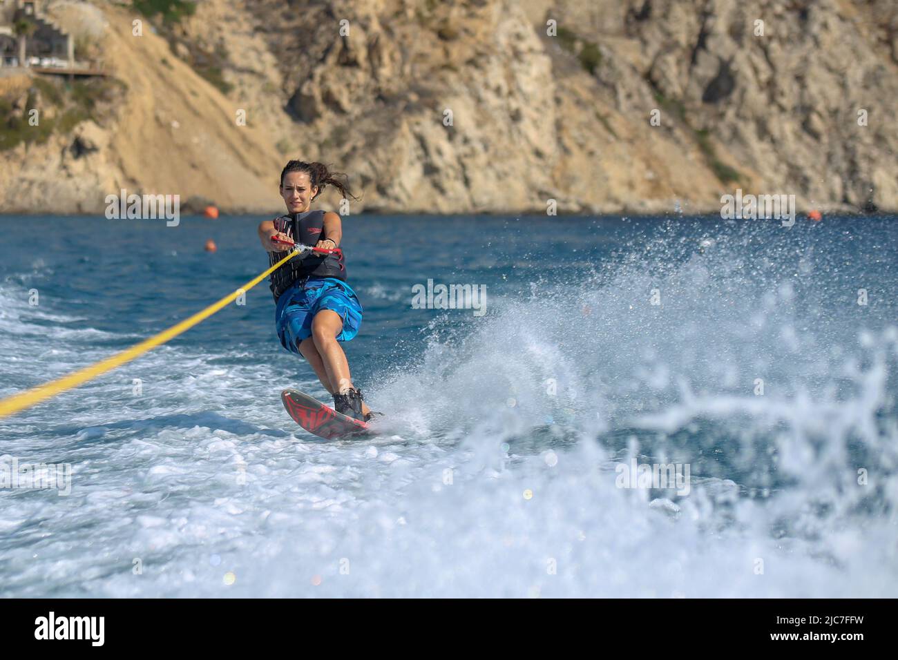 Mono ski instructor hi-res stock photography and images - Alamy