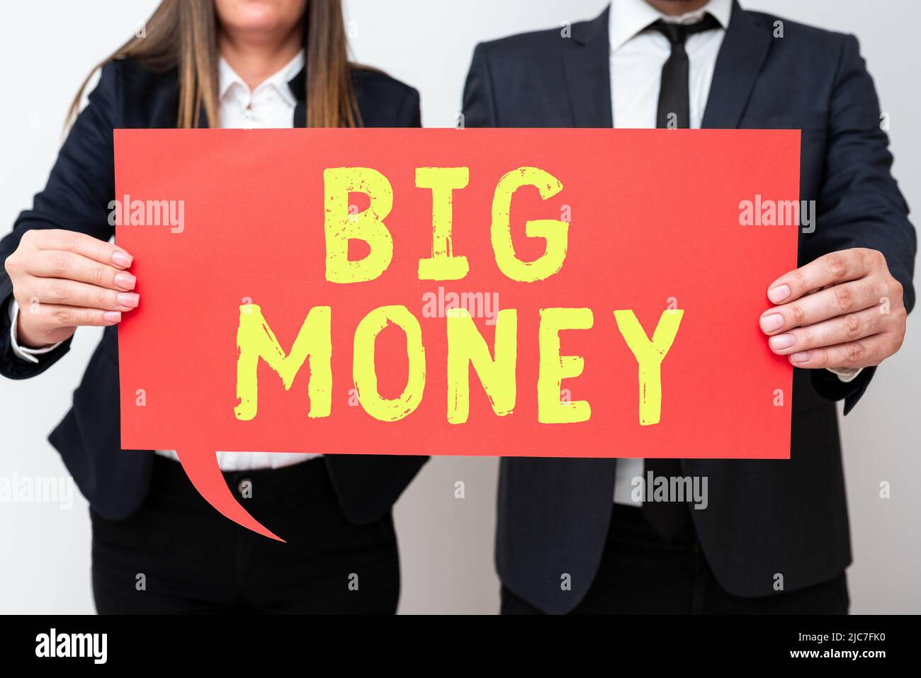 Sign displaying Big Money. Word Written on Pertaining to a lot of ...