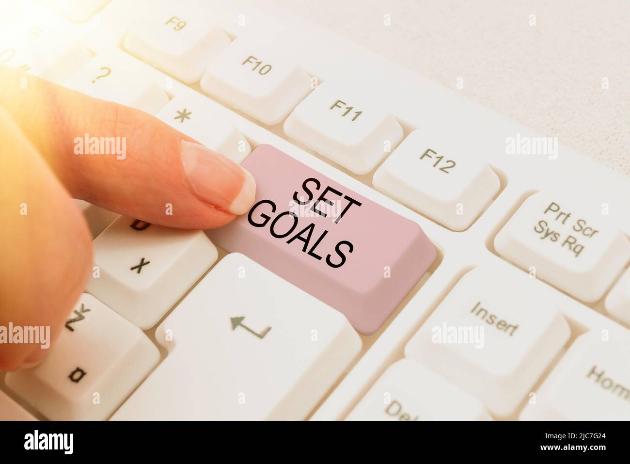 Text showing inspiration Set Goals. Business approach Defining or ... Text showing inspiration Set Goals. Business approach Defining or ...