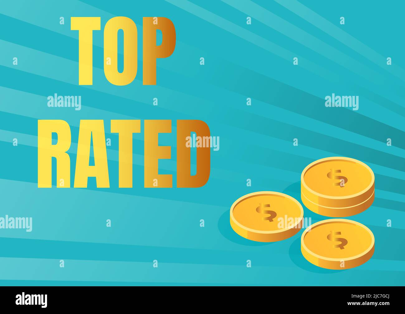 Sign displaying Top Rated. Business showcase The high amount of a ...