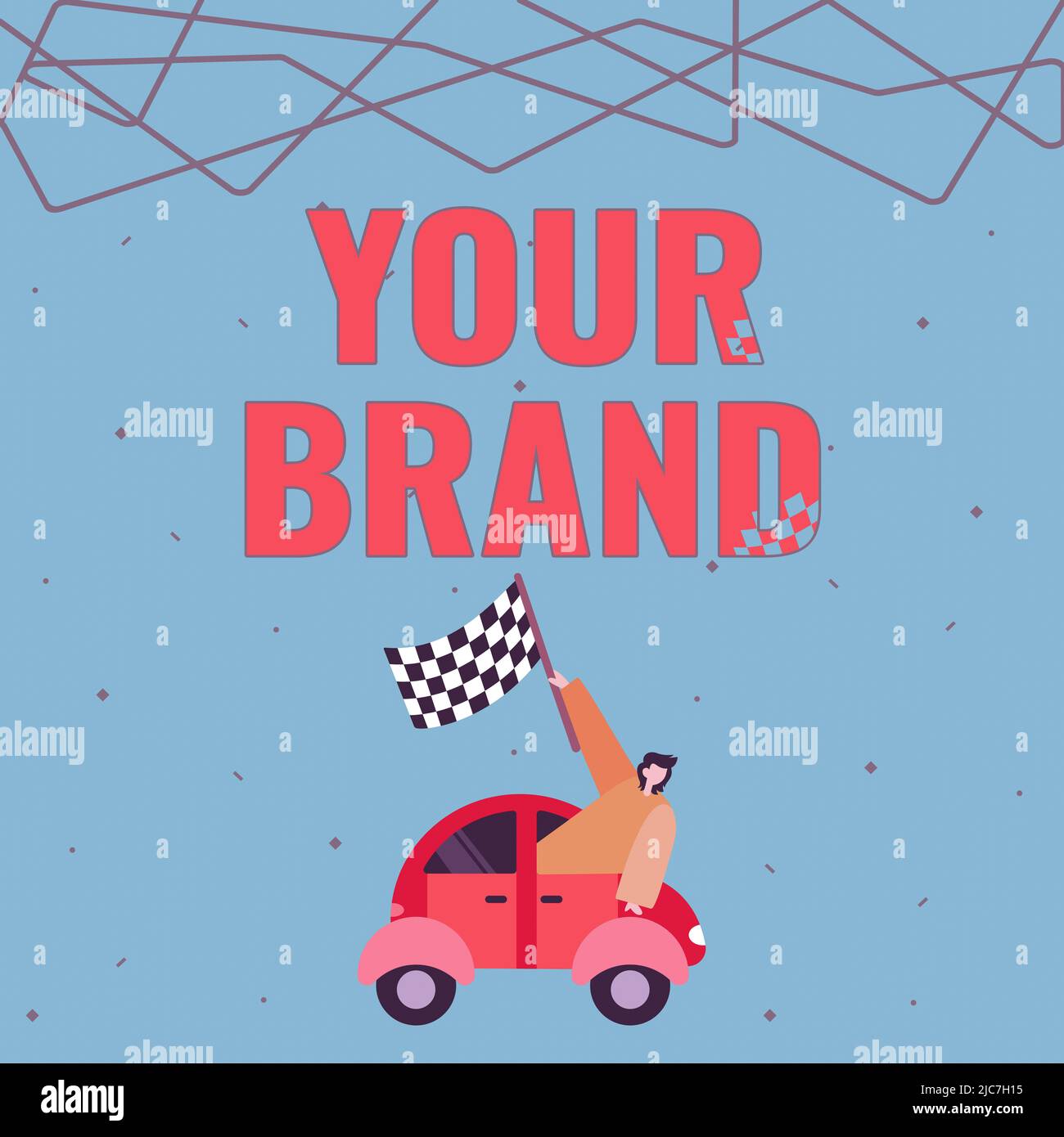 Inspiration showing sign Your Brand. Conceptual photo A name of any ...