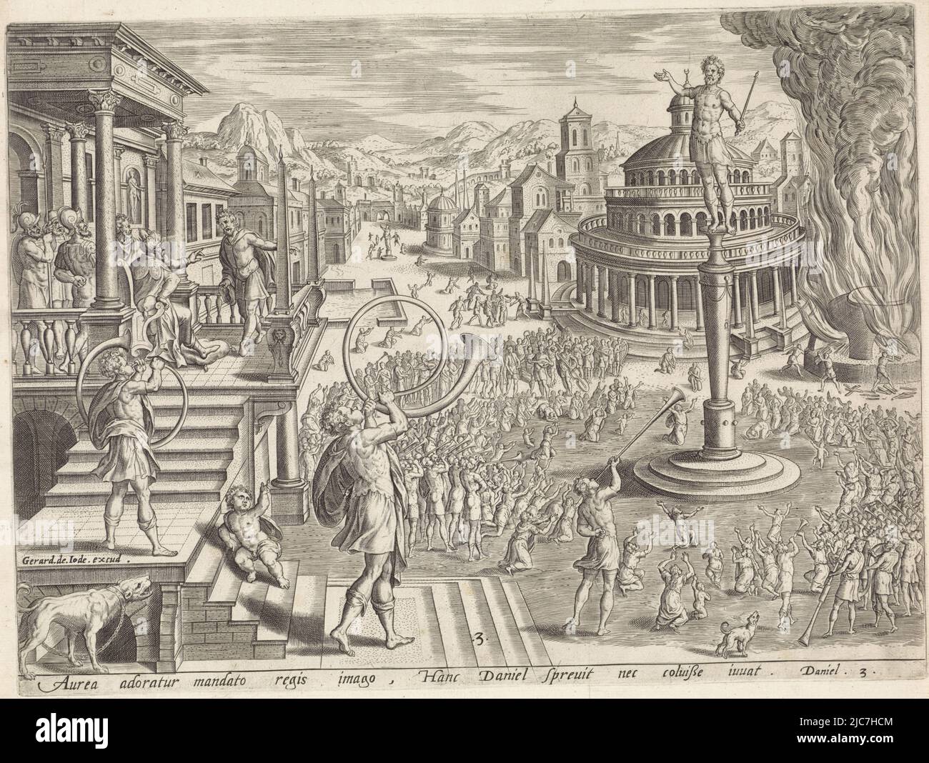 King Nebuchadnezzar had a golden statue erected and ordered that ...