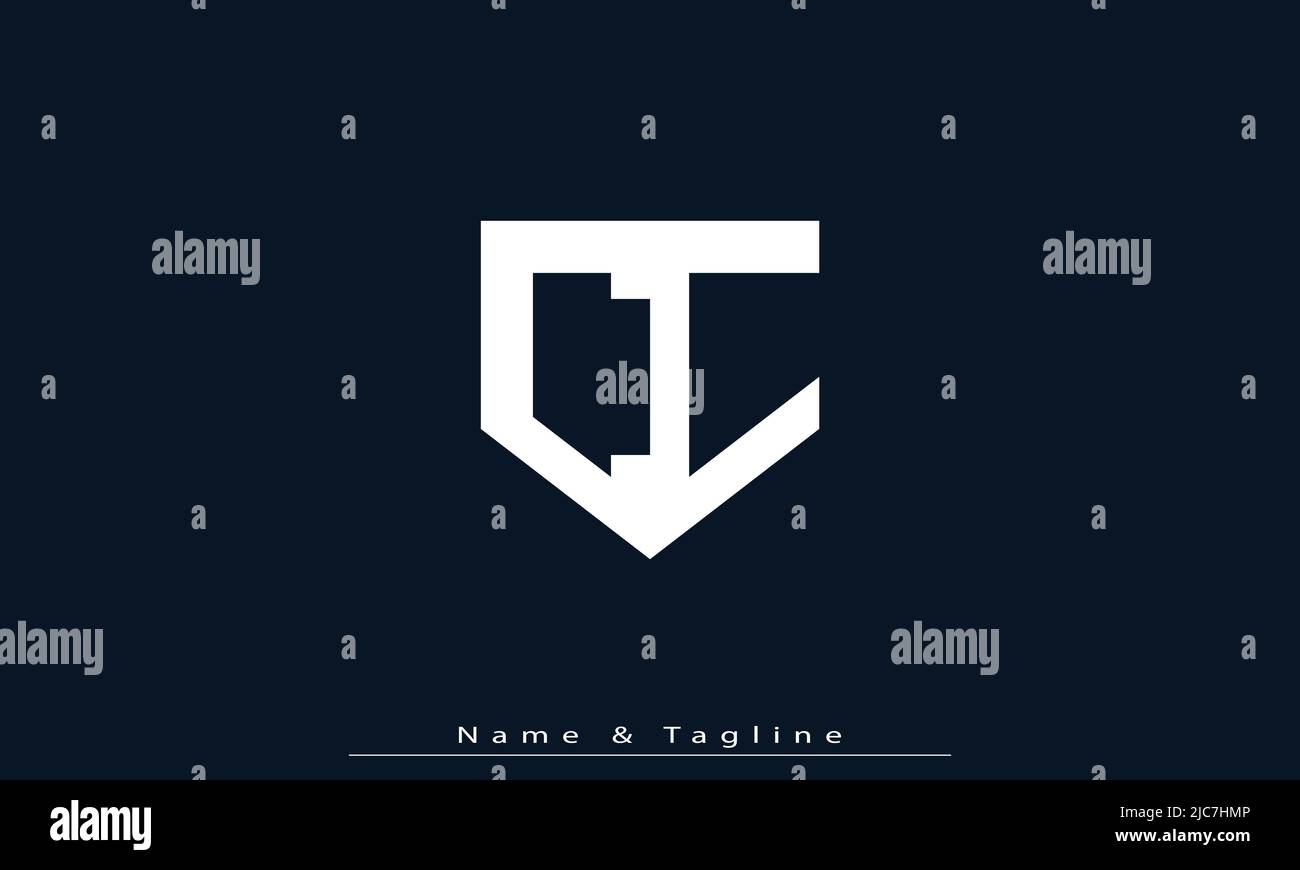 Alphabet letters Initials Monogram logo CC Stock Vector Image & Art - Alamy