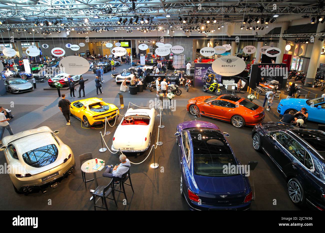 Monaco, Monte Carlo - Juin 10, 2022: Top Marques Monaco Supercar Show ...