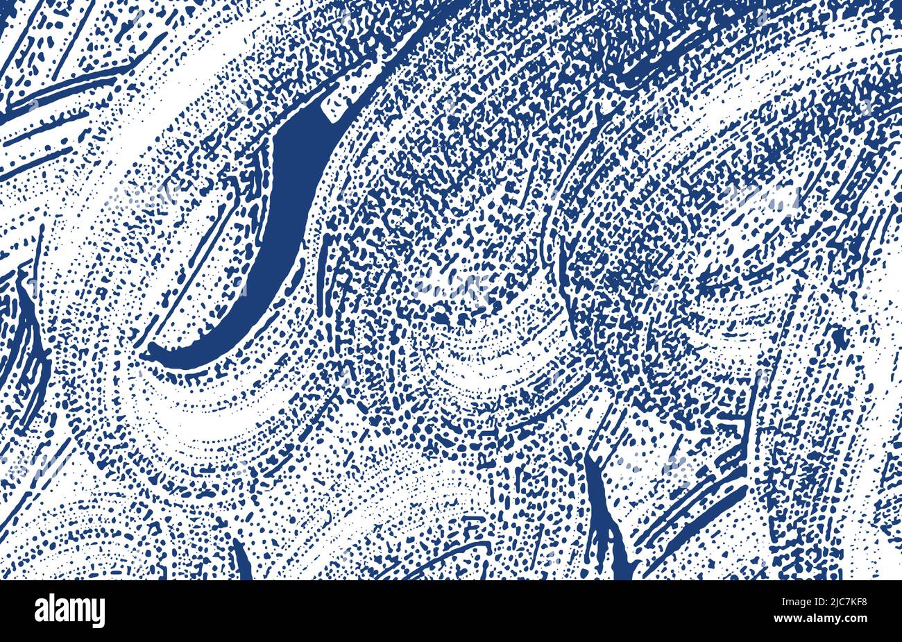 Grunge texture. Distress indigo rough trace. Ecstatic background. Noise ...