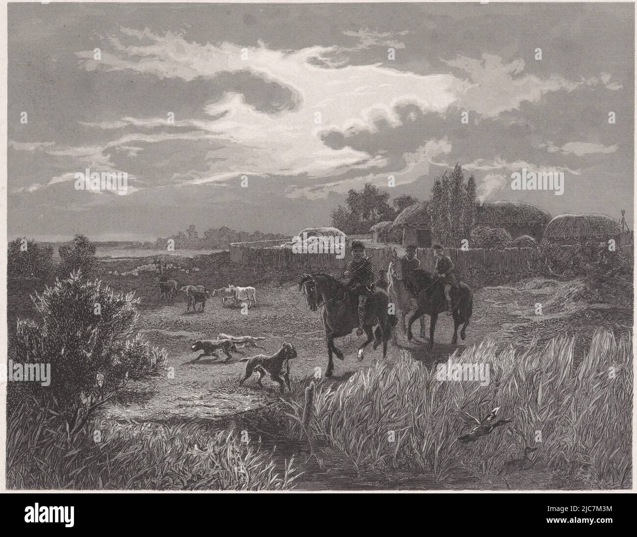 Saxon country farmstead hi-res stock photography and images - Alamy