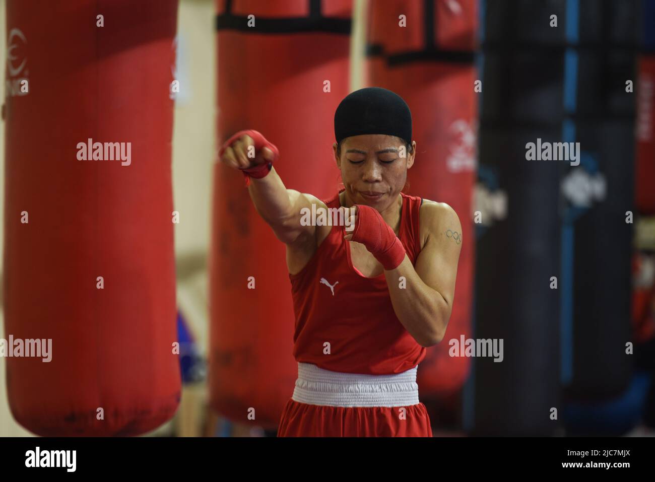 Mary kom world boxing hi-res stock photography and images - Alamy