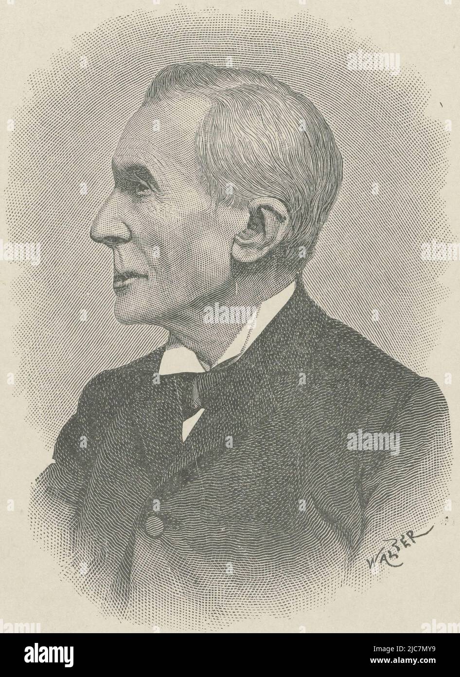 Portrait of Levinus Wilhelmus Christiaan Keuchenius. In the lower ...