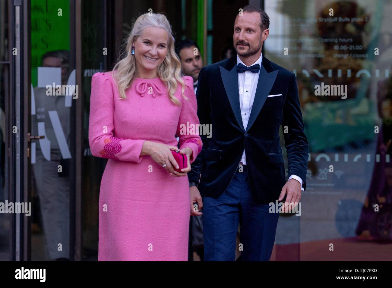 Oslo 20220610.Crown Prince Haakon and Crown Princess Mette-Marit will attend an official dinner ...