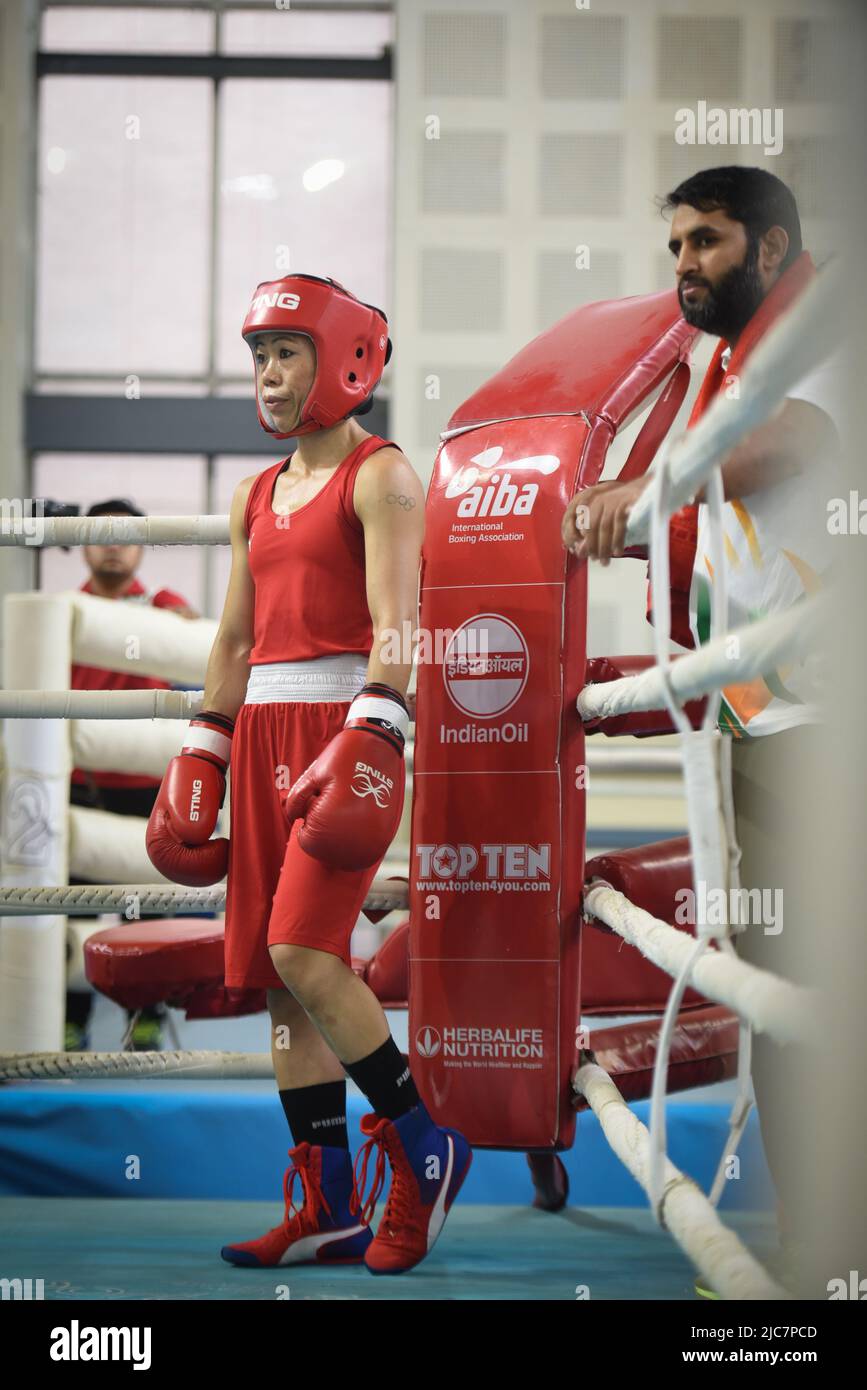 Mary kom boxing hi-res stock photography and images - Alamy