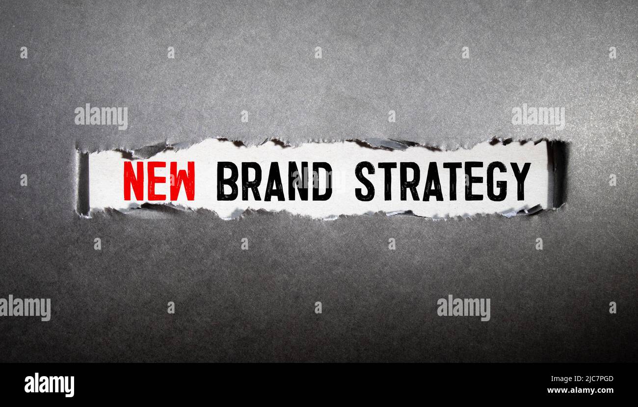Build your brand. A text label in the planning notebook. A strategy for ...