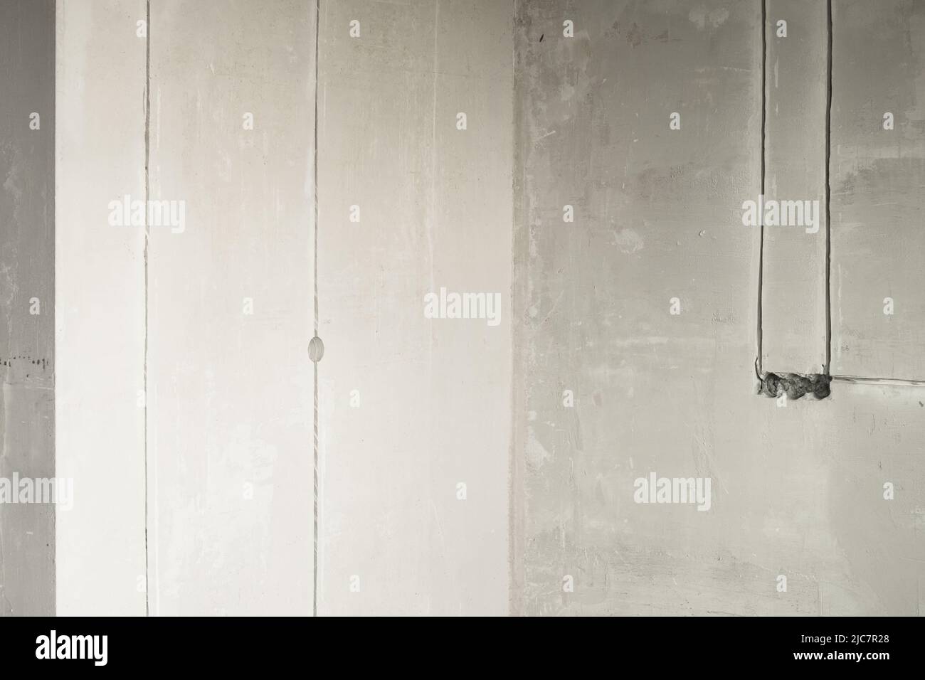 Strobe line for laying electric cable. Wiring repair and replacement ...