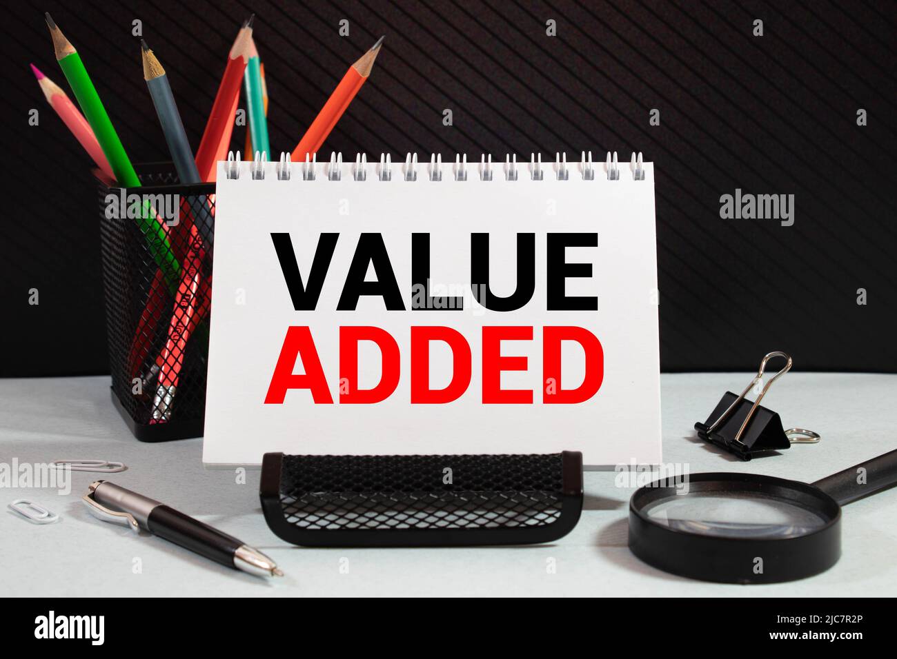 Text value added on the short note texture background Stock Photo - Alamy