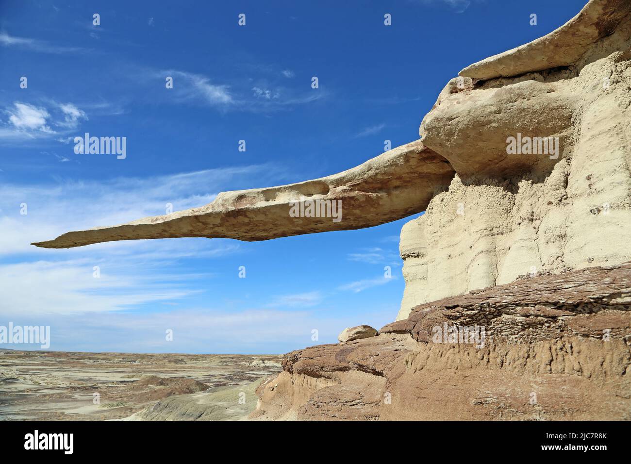 Famous hoodoo - King of Wings - New Mexico, USA Stock Photo - Alamy