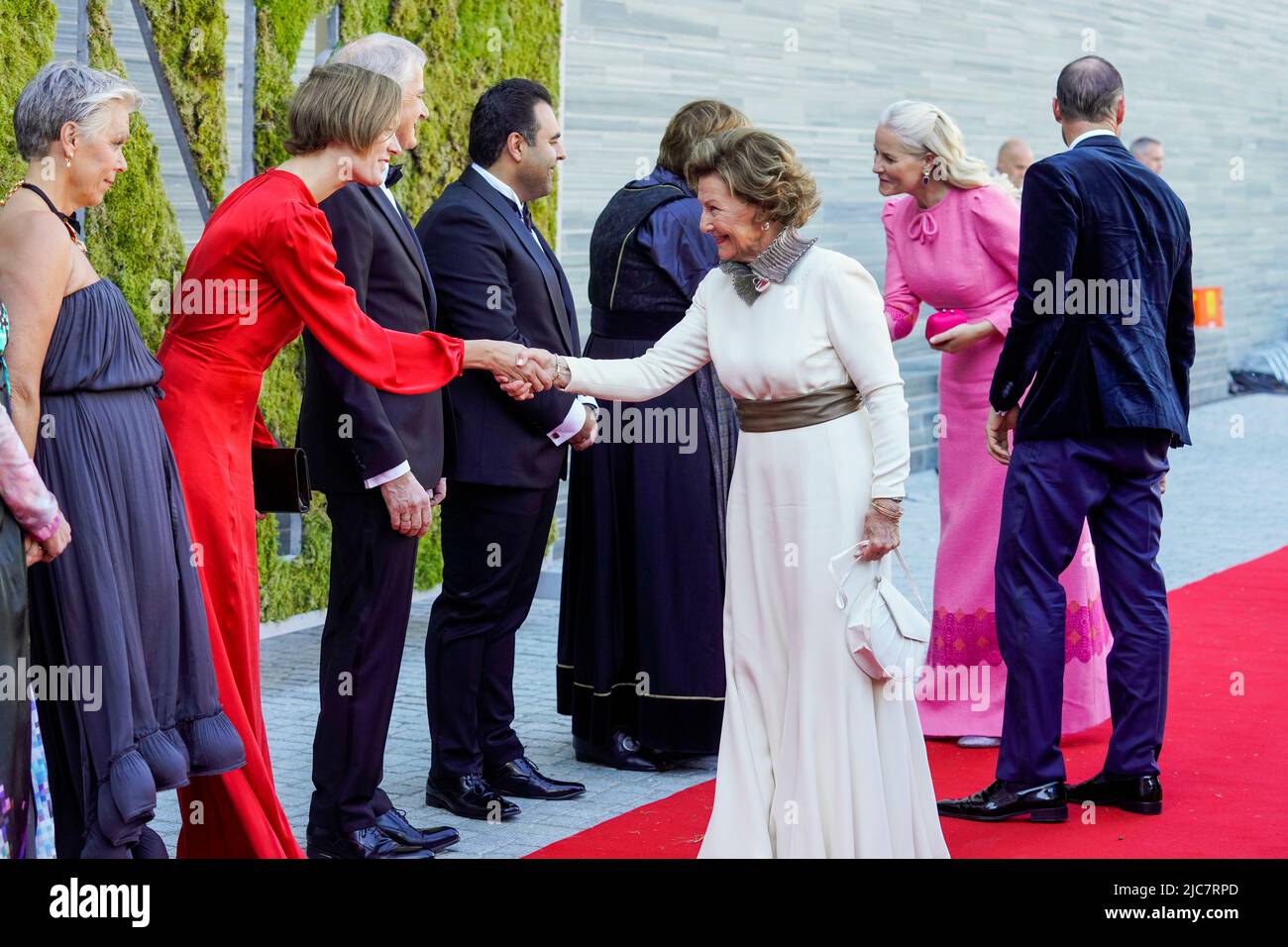 Oslo 20220610.Queen Sonja, Crown Prince Haakon and Crown Princess Mette-Marit will attend an ...
