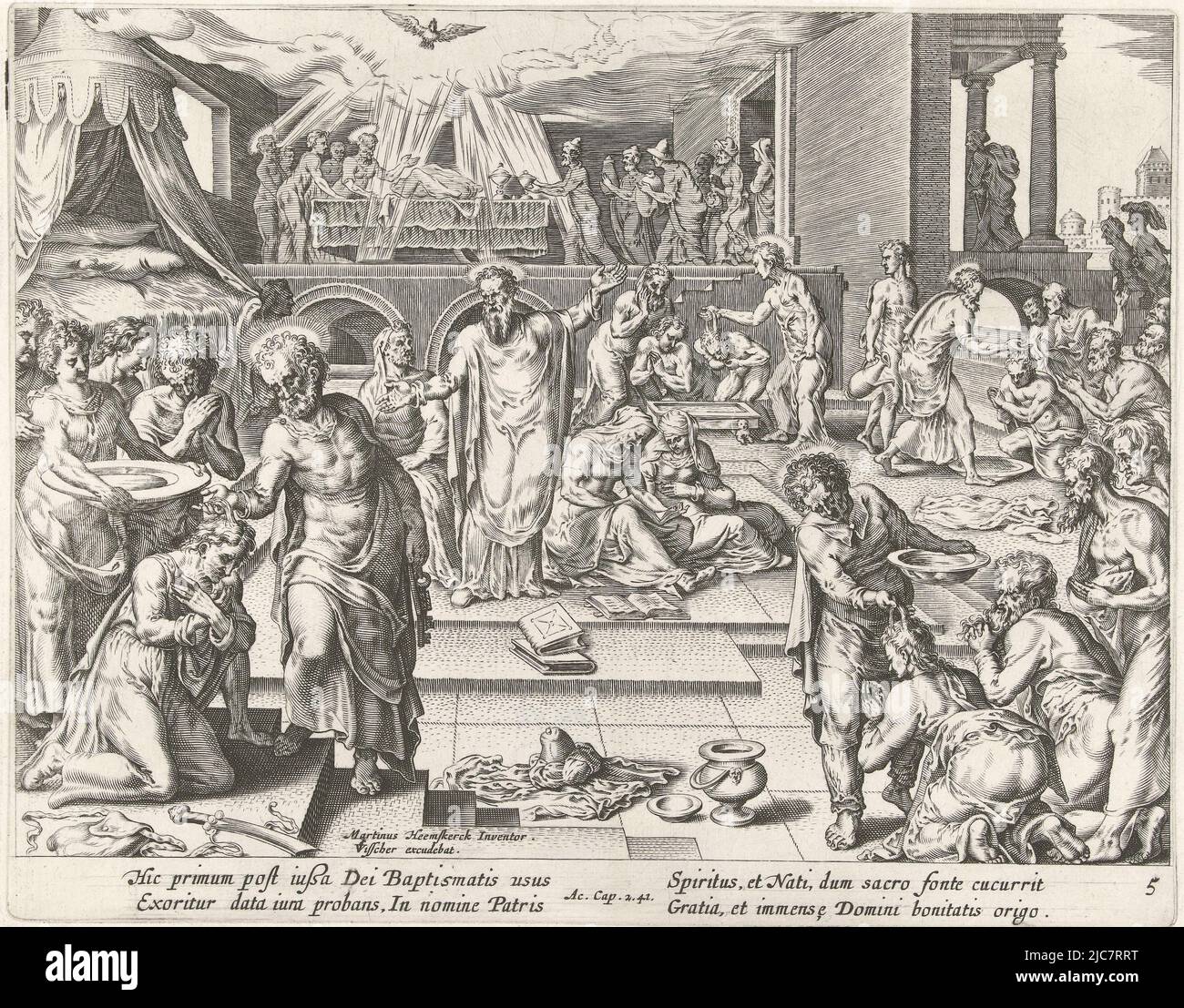 The apostles baptizing hi-res stock photography and images - Alamy