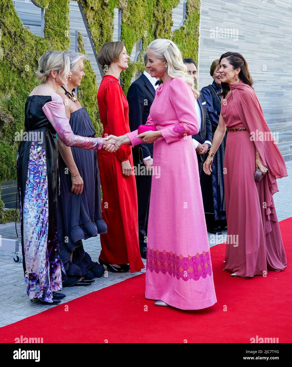 Oslo 20220610.Crown Princess Mary of Denmark and Crown Princess Mette-Marit of Norway attend an ...