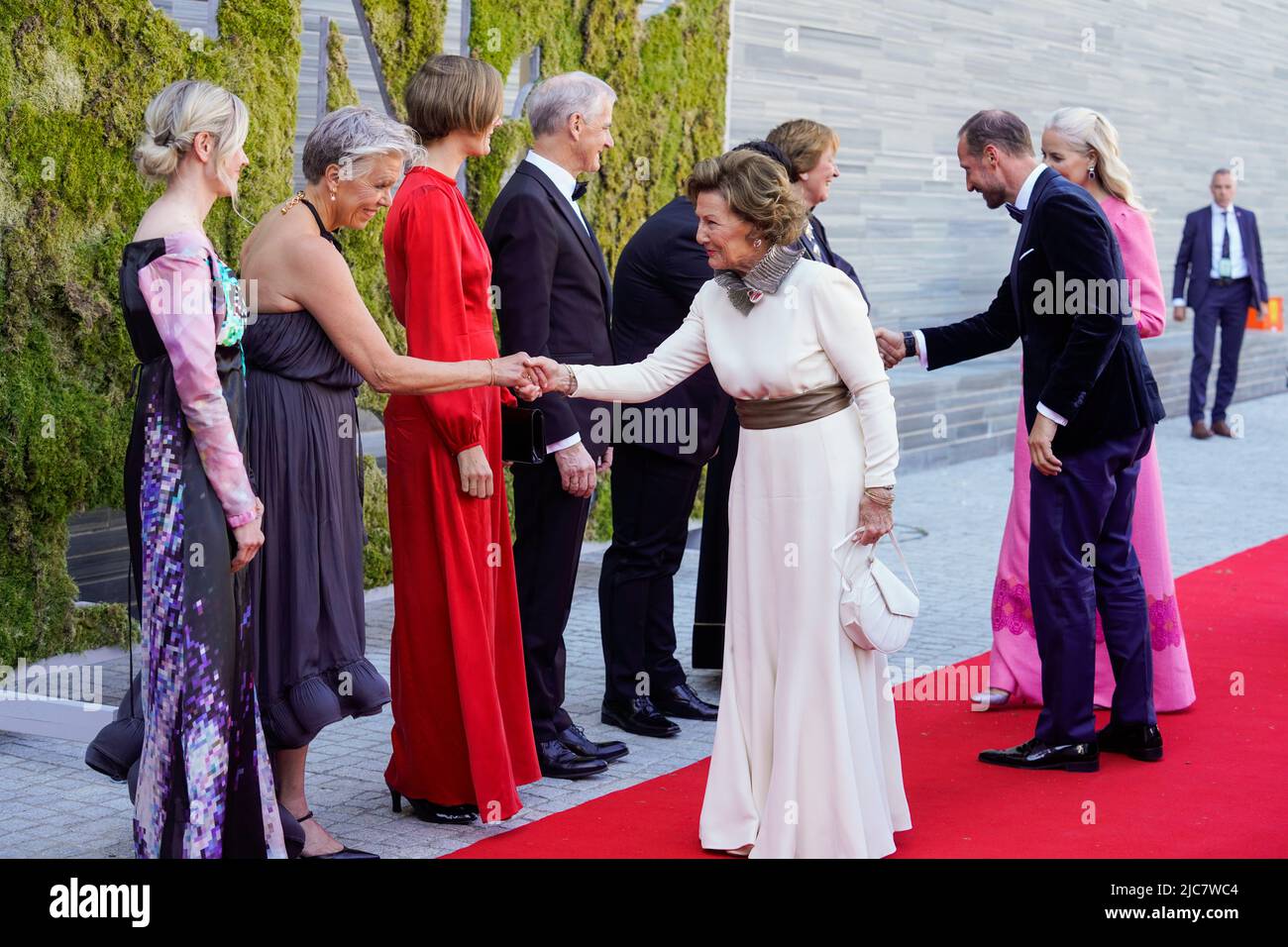 Oslo 20220610.Queen Sonja, Crown Prince Haakon and Crown Princess Mette-Marit will attend an ...
