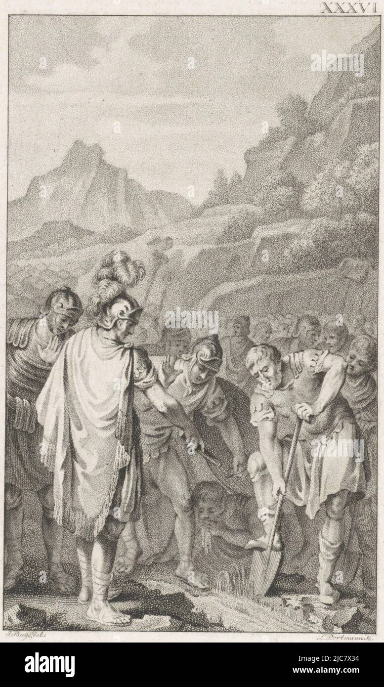 In the army camp at the foot of the Olympus, army commander Lucius ...