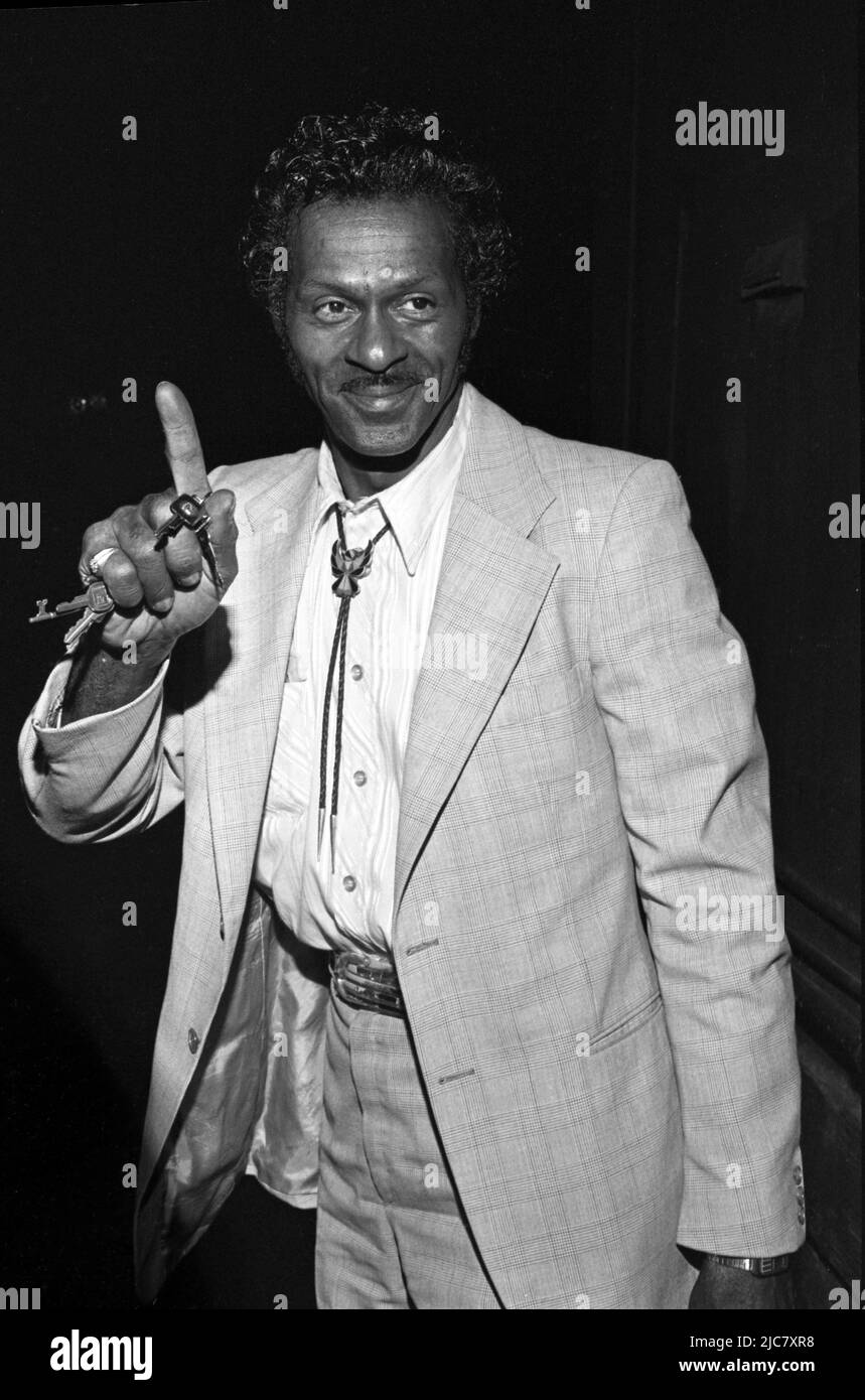 Chuck Berry Circa 1980's Credit: Ralph Dominguez/MediaPunch Stock Photo ...