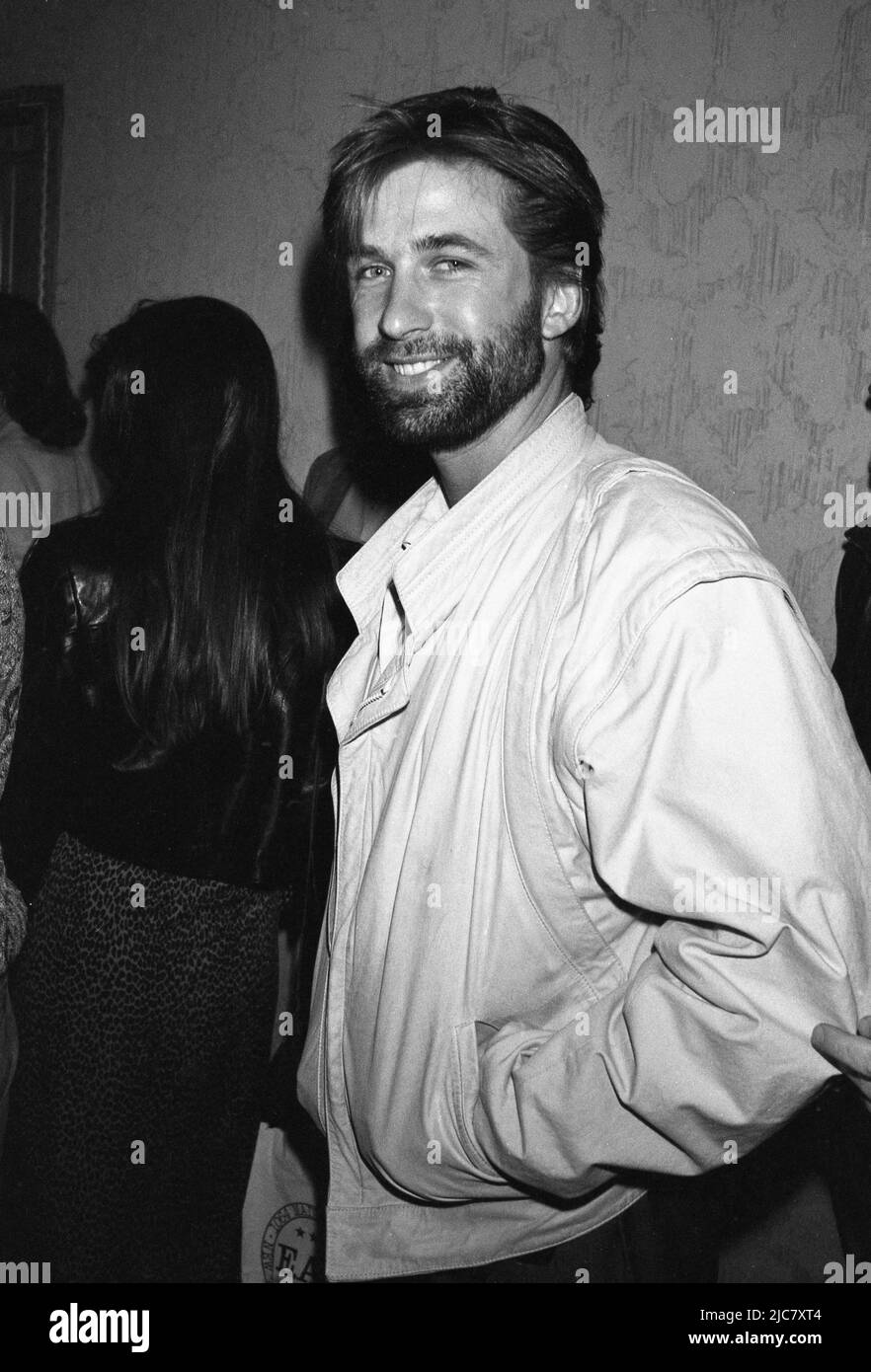 Alex Baldwin Circa 1980's Credit: Ralph Dominguez/MediaPunch Stock ...