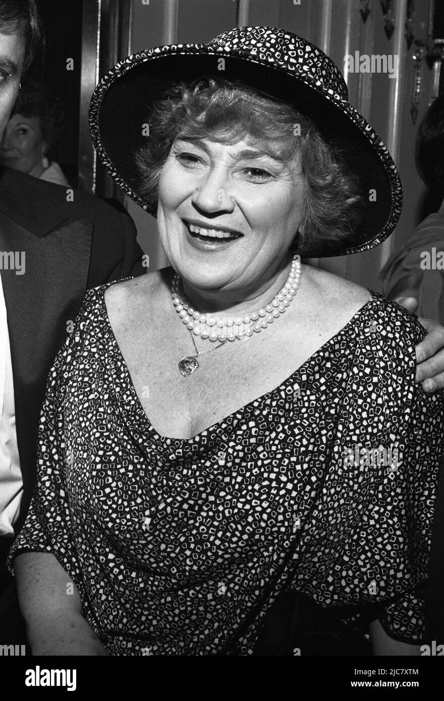 Bella Abzug 1984 Credit: Ralph Dominguez/MediaPunch Stock Photo - Alamy