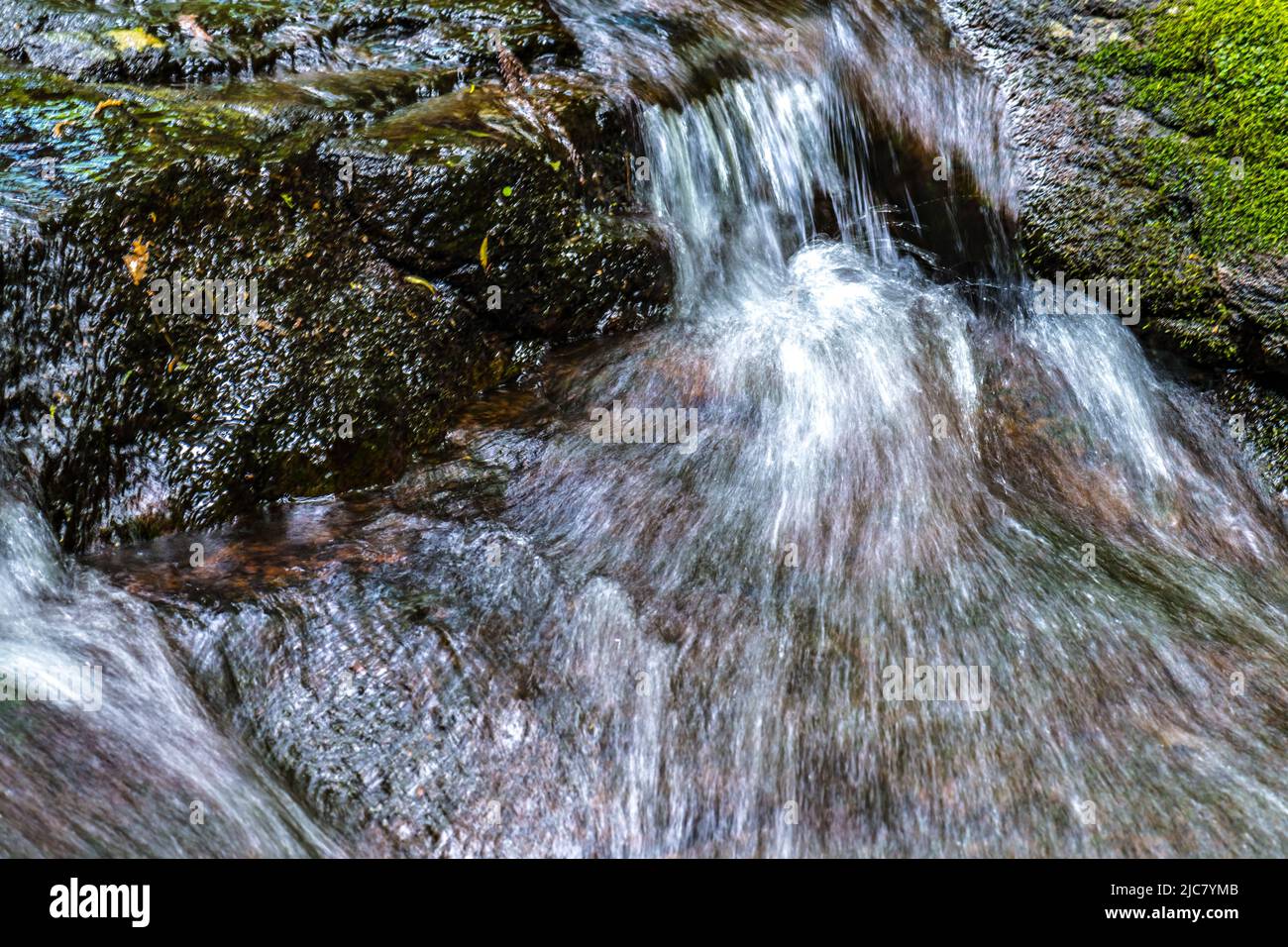 Mountain stream water flow slow hi-res stock photography and images - Alamy