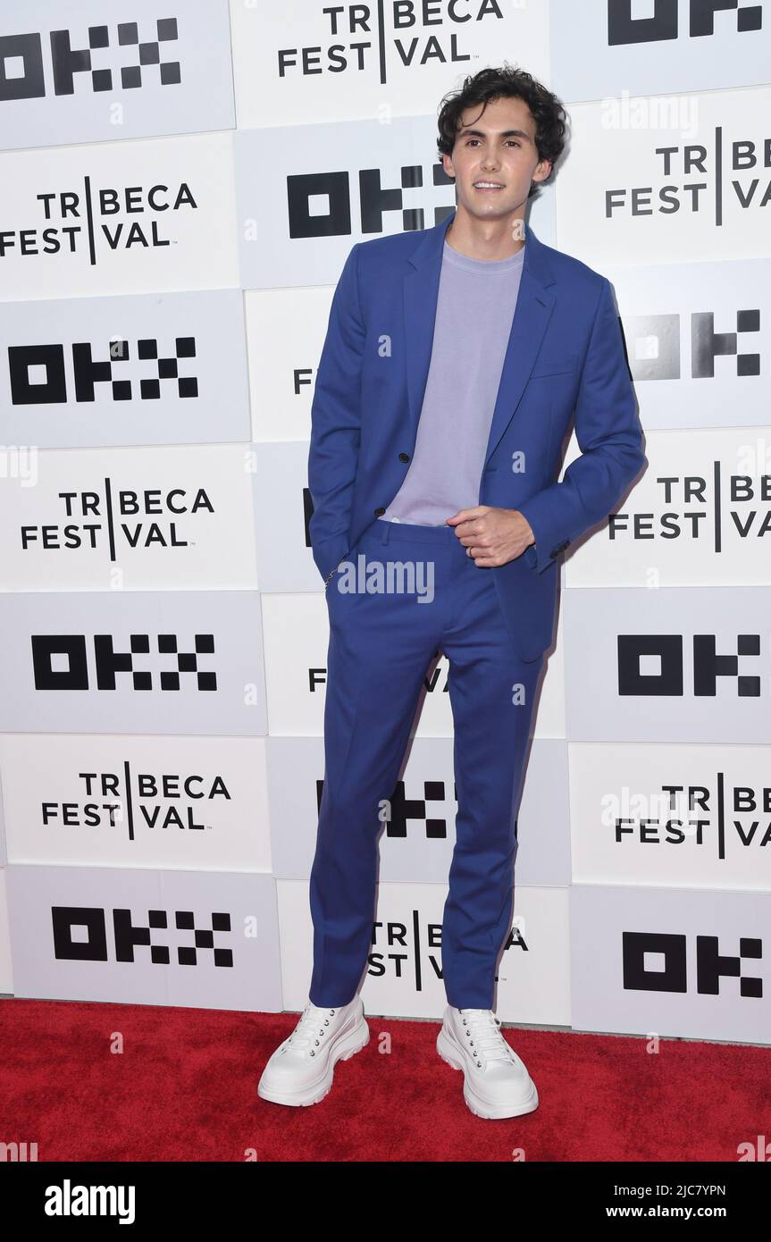 New York, NY, USA. 10th June, 2022. Jacob Ward at the Somewhere In ...