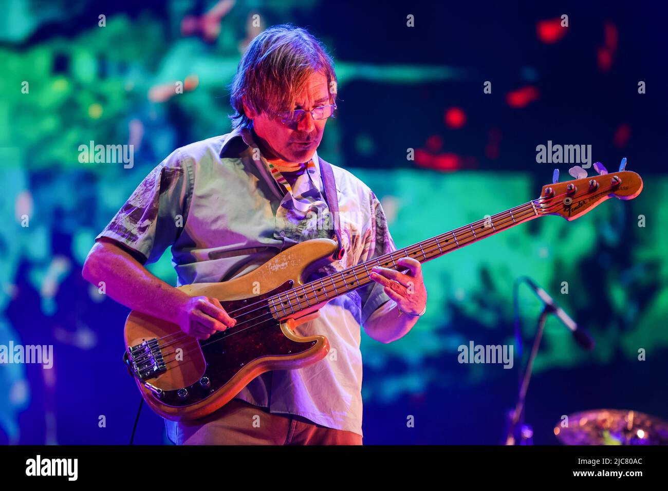 Mark Ibold American Indie rock band, Pavement, performs onstage at the ...