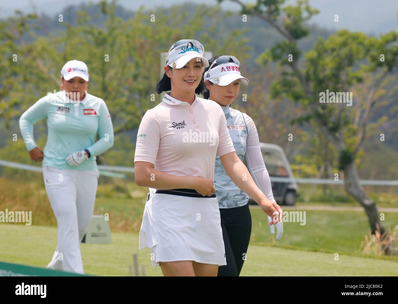 Seoul, South Korea. 10th June, 2022. Jang Ha-Na, Jun Ye-Sung, Park ...