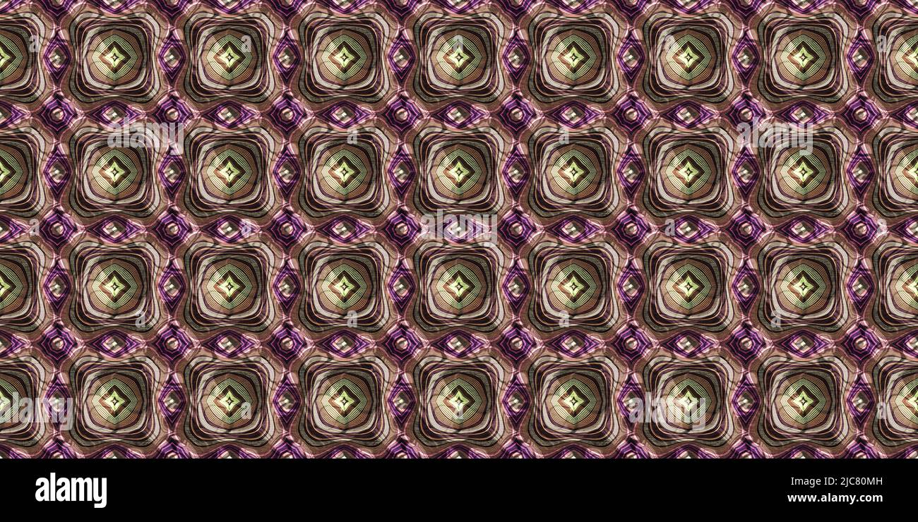 Earthy colours antique victorian geometric seamless border pattern in ...