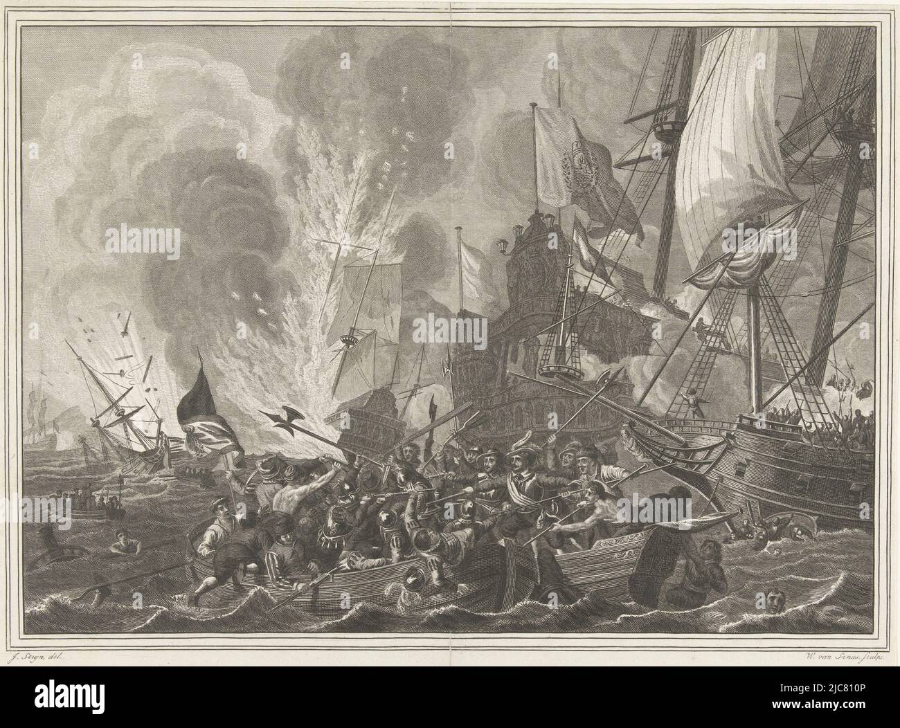 1607 sea battle hi-res stock photography and images - Alamy