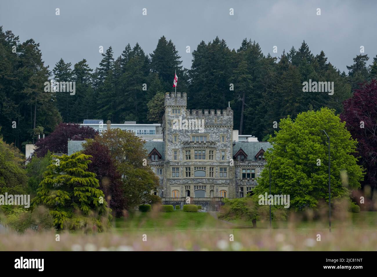 Royal Roads University Stock Photo - Alamy