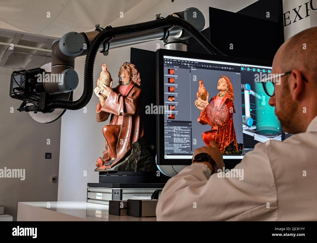 Karlsruhe, Germany. 10th June, 2022. In the Baden State Museum, the ...