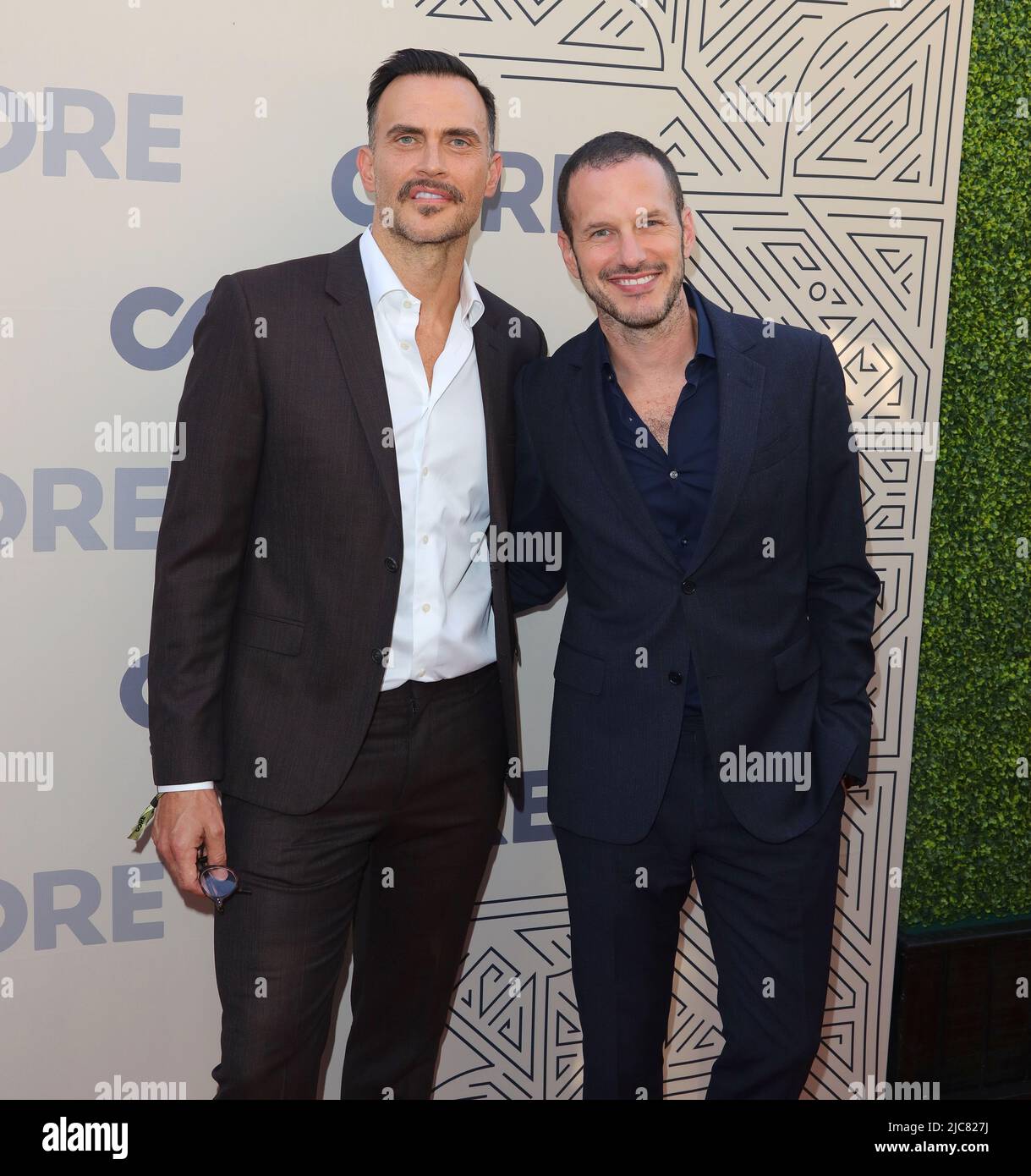 Hollywood, USA. 10th June, 2022. Cheyenne Jackson, Jason Landau arrives ...