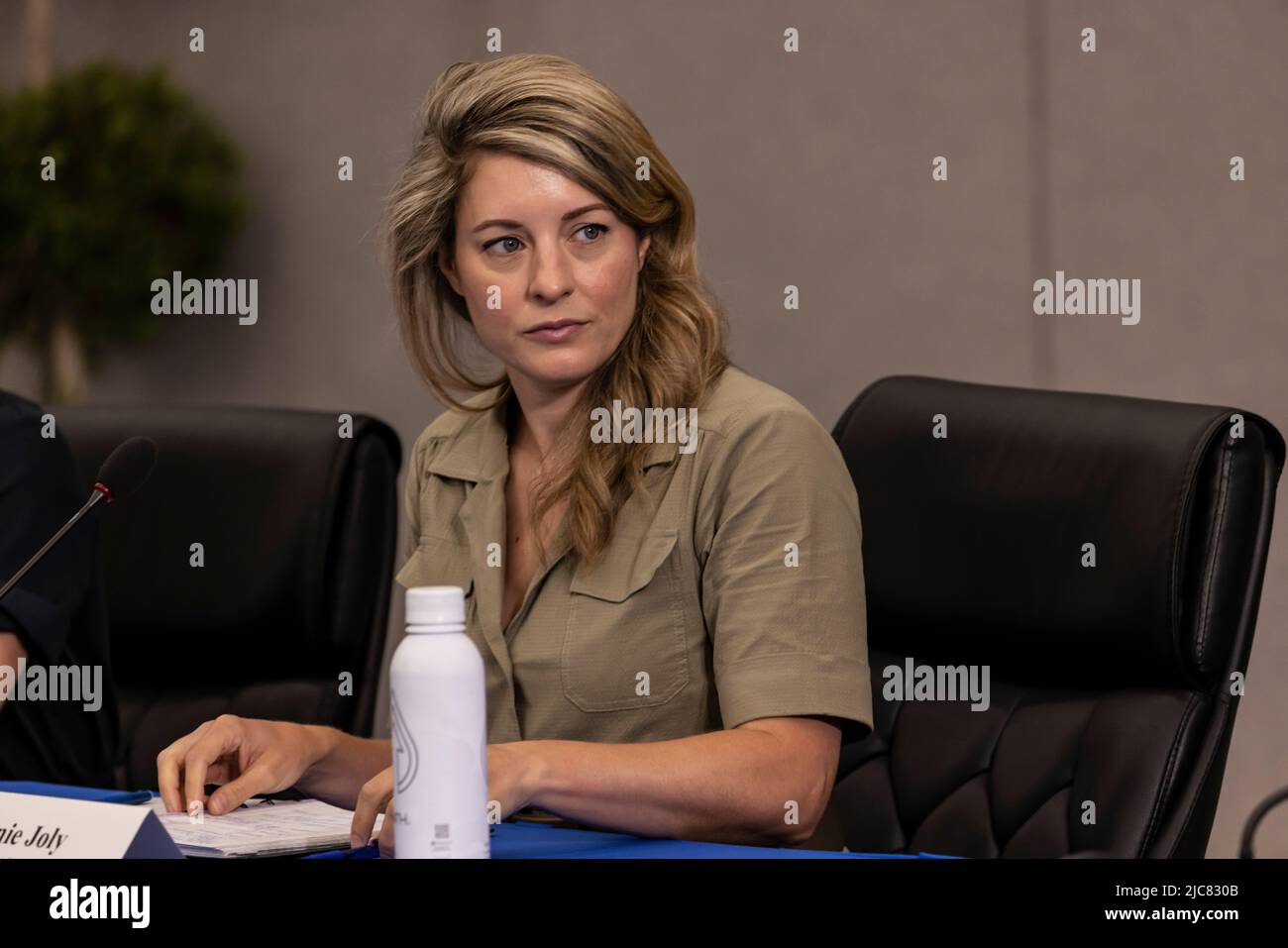 Summit of the Americas conference. Mélanie Joly, Minister of Foreign ...
