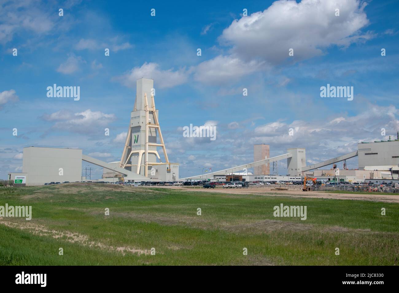 Nutrien Allan Potash Mine, Allan, Saskatchewan, Canada Stock Photo - Alamy