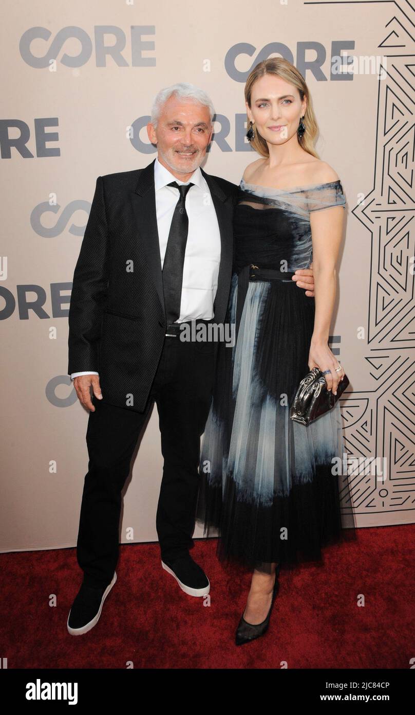 Los Angeles, CA. 10th June, 2022. Frank Giustra, Francesca Dutton at ...