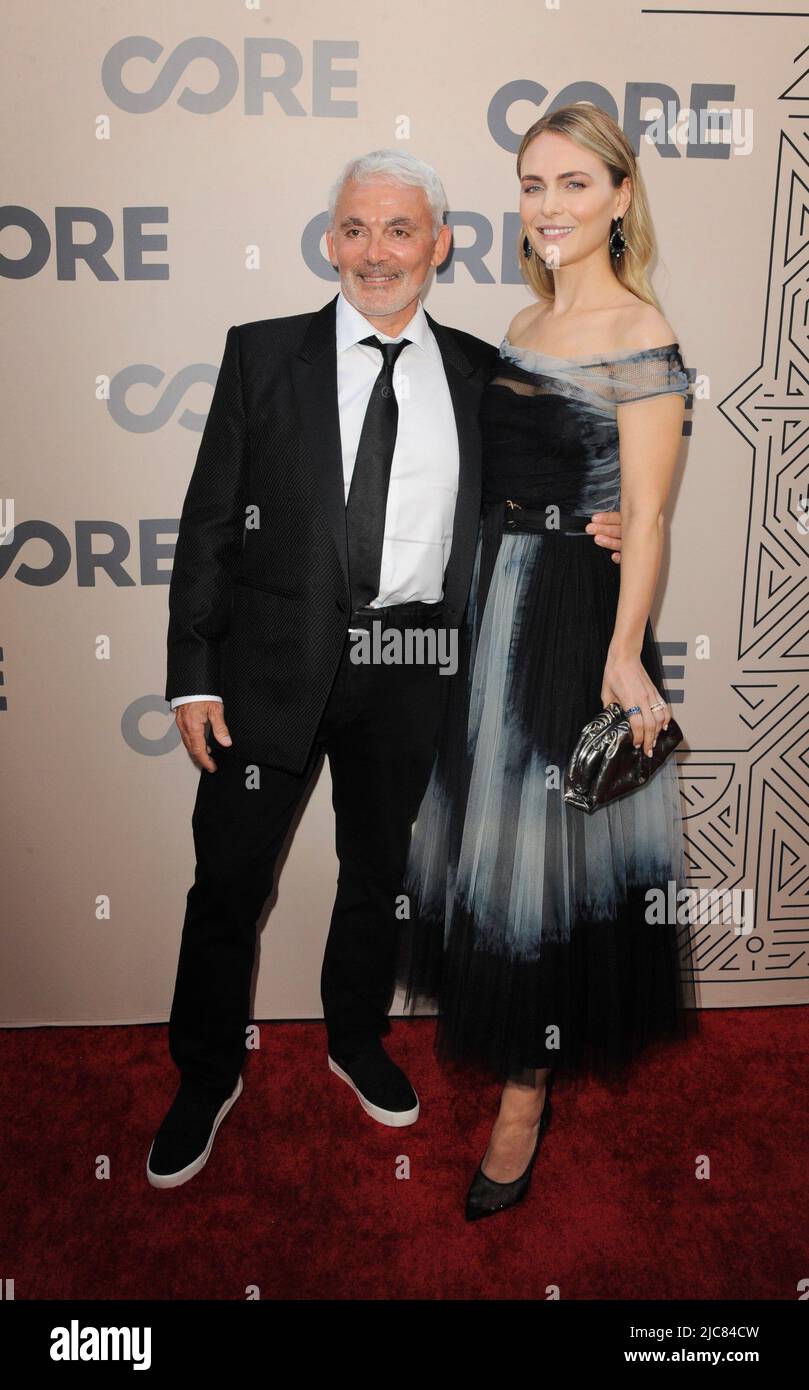 Los Angeles, CA. 10th June, 2022. Frank Giustra, Francesca Dutton at ...