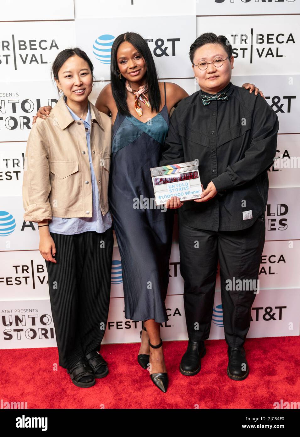 New York, NY - June 10, 2022: So Young Shelly Yo, Natasha Parker and ...