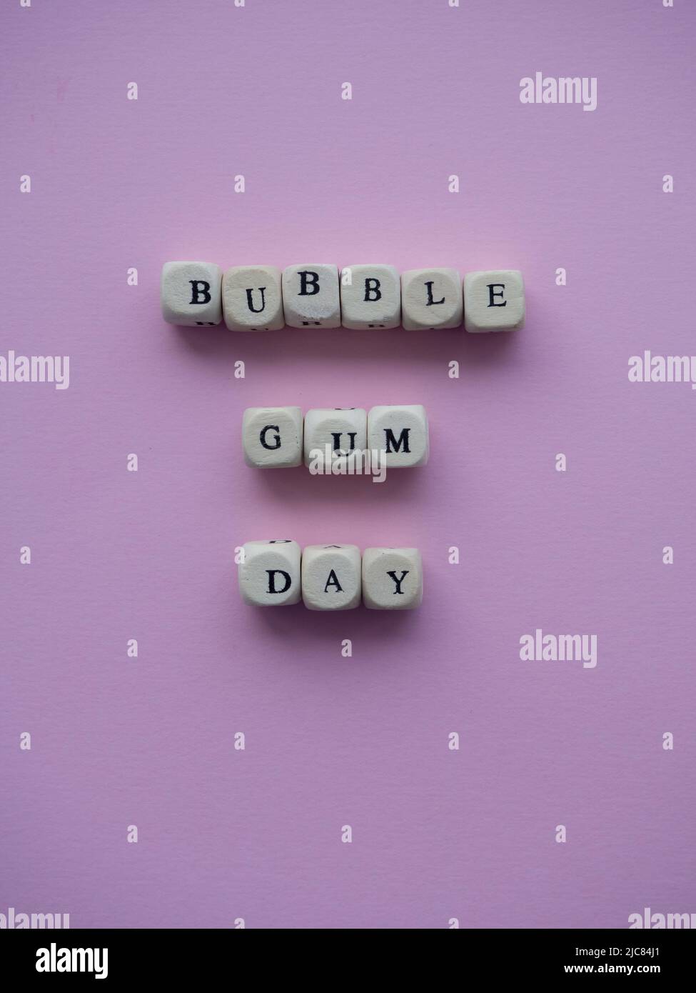 bubble gum day Stock Photo - Alamy