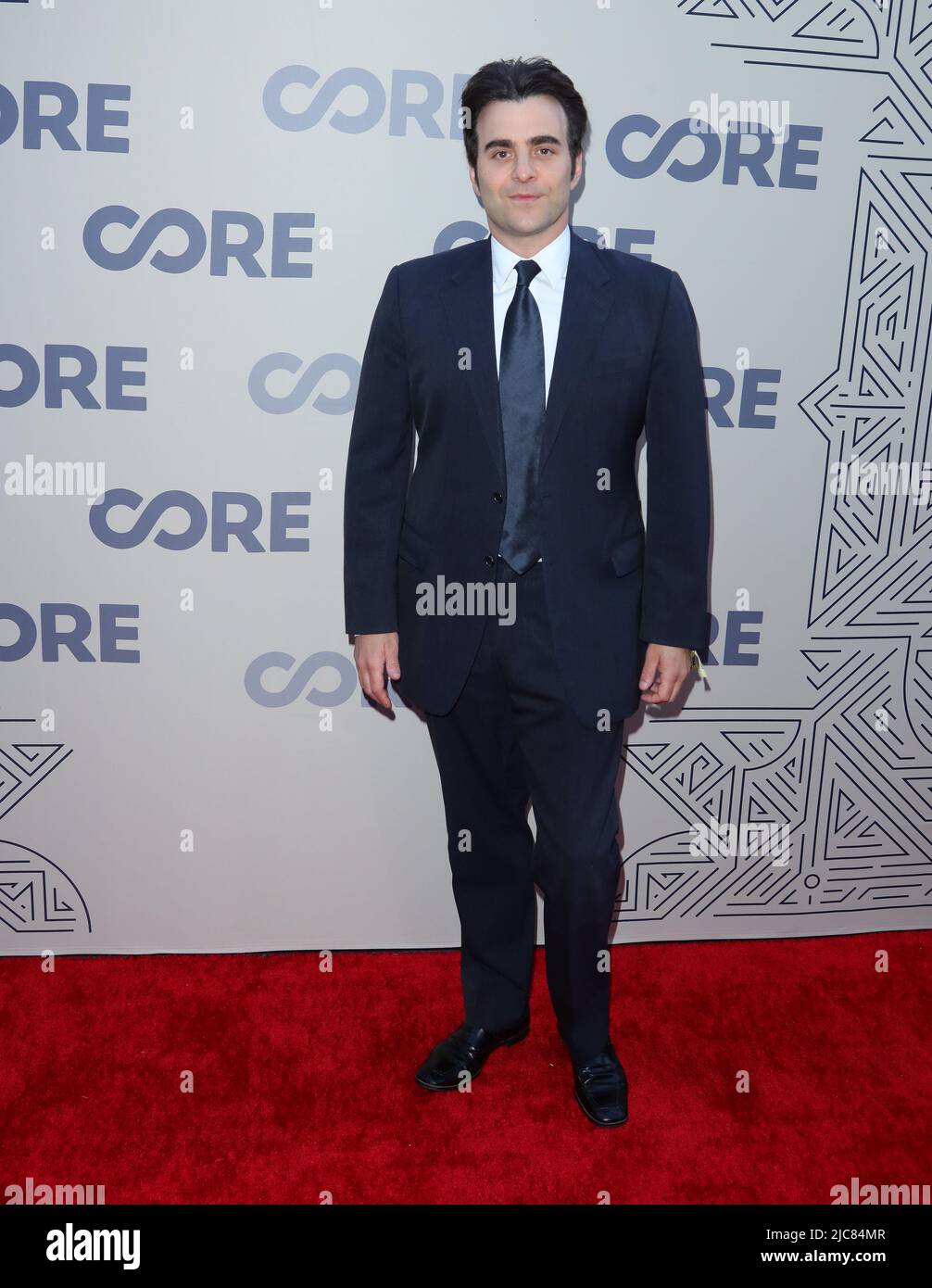 Nicholas Jarecki arrives at CORE Co-Founders Sean Penn and Ann Lee ...