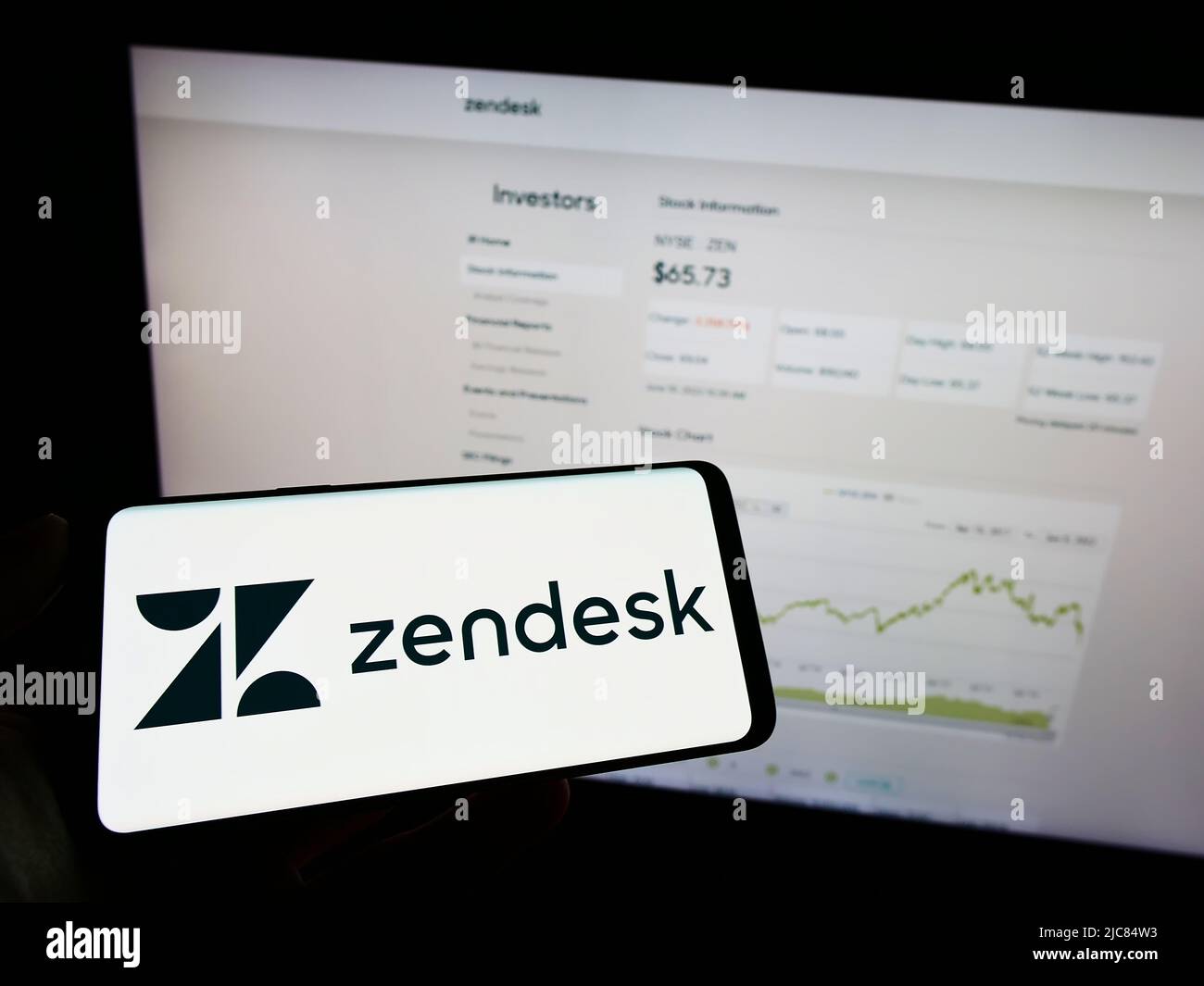 Zendesk logo hi-res stock photography and images - Alamy