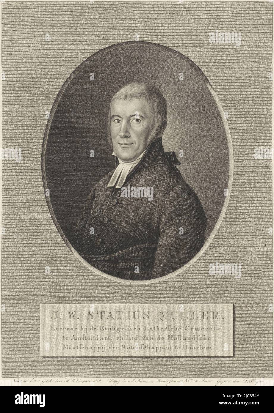Portrait of johan wilhelm statius muller hi-res stock photography and ...